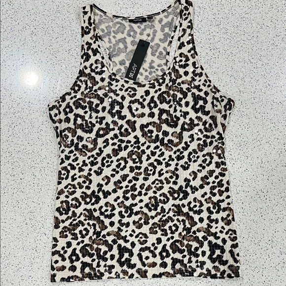 Apt. 9 | Tops | Nwt Apt9 Animal Print Sequence Tank Top | Poshmark